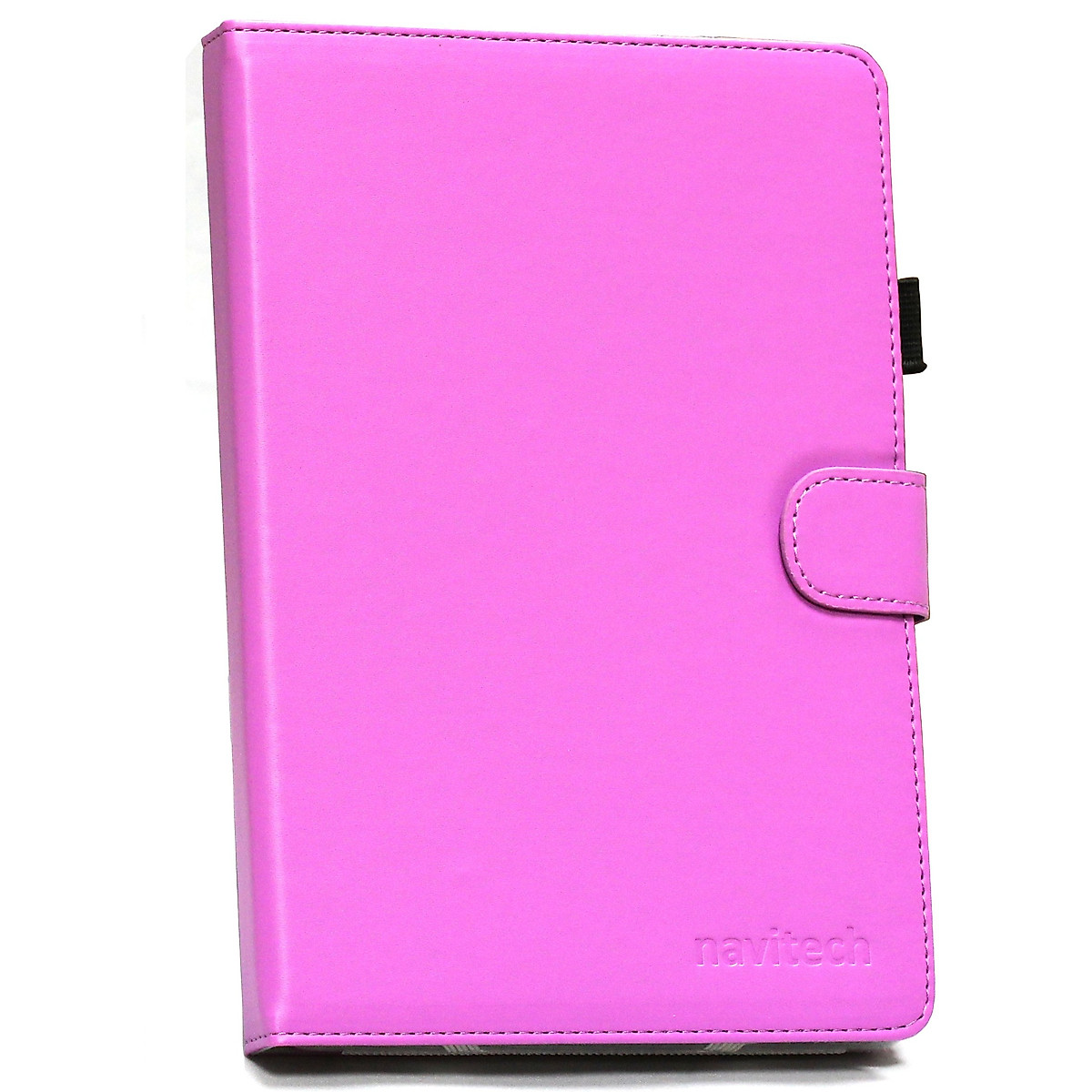 Navitech 7" Purple Case/Cover with 360 Rotational Stand & Stylus Pen Compatible with The Kindle Fire HD 7", HD Display, Wi-Fi, 8 GB/Kindle Fire HD 7", HD Display, Wi-Fi, 16 GB