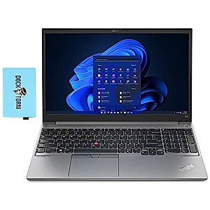 Lenovo ThinkPad E15 Gen 4 Home & Business Laptop (Intel i5-1235U 10-Core, 16GB RAM, 256GB PCIe SSD, Intel UHD, 15.6" 60Hz Full HD (1920x1080), WiFi, Bluetooth, Win 11 Pro) with Dockztorm Hub
