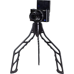 SwitchPod DSLR Tripod for Smart Phone Camera Stand Holder for iPhone, Android, Aluminum, Lightweight, Indestructible, Great for Selfies, Vlogging, Photography Switch Pod