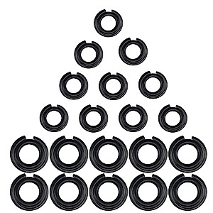 (10+10 Sets) 3/8" & 1/2" Impact Wrench Retainer with O-Ring, Compatible With Milwaukee Electric Wrench/Pneumatic Wrench