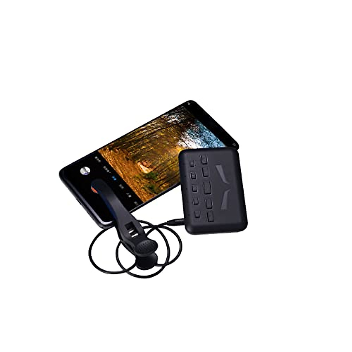 Auto Screen Clicker Device M6, Automatic Clip-on Phone Screen Tapper, Smart Adjustable Speed Simulated Finger Clicking for Games, Giving a like etc, has recording function (Support 5 Ports 10 Screens)