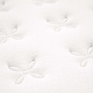 Modway Jenna 8” Innerspring and Memory Foam Queen Mattress With Individually Encased Coils