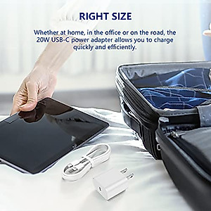 iPhone 13 14 Fast Charger Block,[Apple MFi Certified] Wall Charger Plug with 6ft USB C to Lightning Cable,Apple Charging Type C Power Adapter Cube Brick for iPhone 14 Pro Max/13 Pro/12 Mini/11,iPad