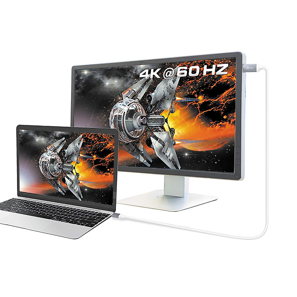 j5create USB Type C to 4K@60Hz HDMI 6ft Cable with HDMI ATC Certificate,Compatible with Thunderbolt 3/4, MacBook Pro/Air, iPad Pro, iPad Air 4, ChromeBook and More (JCC153G)