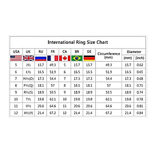 Meolin Rhinestone Butterfly Ring Natural Topaz Stone Crystal Engagement Ring Charm Gemstone Ring Women Jewelry, Sea Blue,Size 8