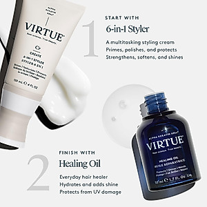 Virtue 6-in-1 Hair Styler, Styling Cream