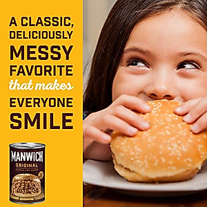 Manwich Original Sloppy Joe Sauce, Canned Sauce, 15 oz