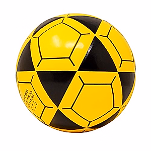 Mikasa FT5 Goal Master Soccer Ball, Black/Yellow, Size 5