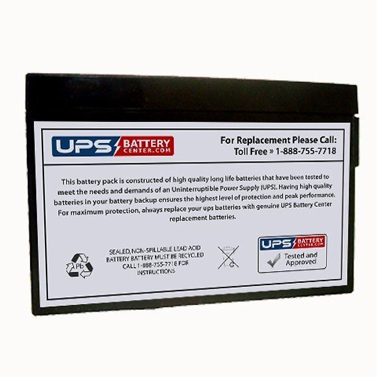 12V 2Ah Enersys Genesis NP2-12, 12V 2Ah Sealed Rechargeable Lead Acid Battery Compatible Replacement