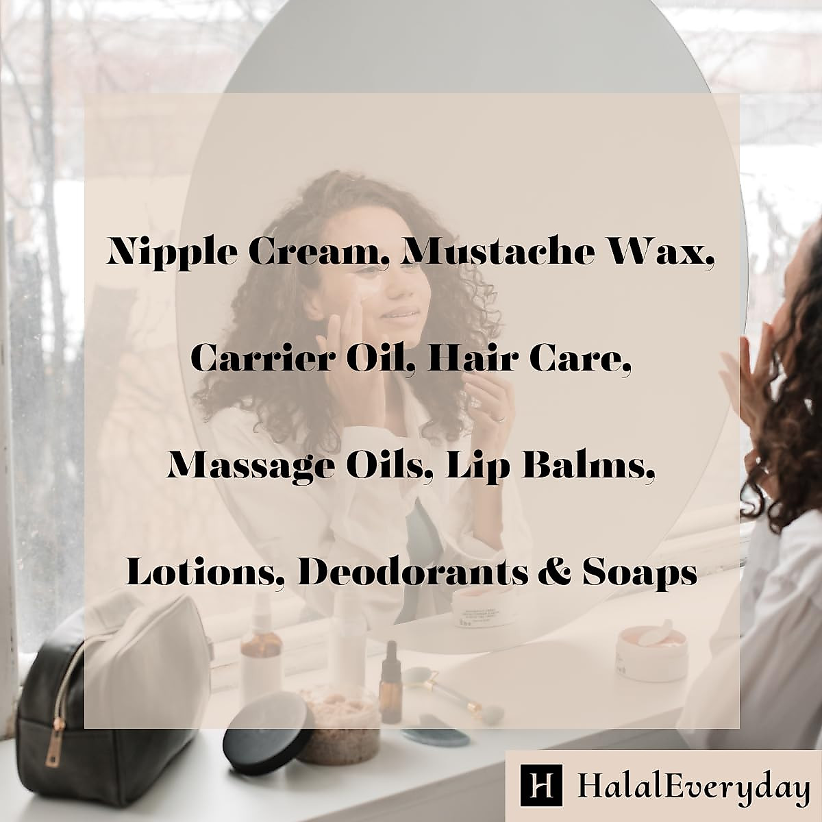 Lanolin (Anhydrous) - Ultra Refined Butter - Use for Lotion, Cream, Lip Balm, Oil, Stick, or Body Butter 4oz - Natural Nipple cream - lip balm By HalalEveryday®