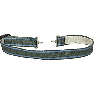 MSA 10171104 Hard Hat Chinstrap - 2-Point Shell Attachment, 3/4" Polyester Webbing, Grey, Flexible Construction & Adjustable Design for Comfort, Durable & Versatile, Replaceable Non-Metal Accessory