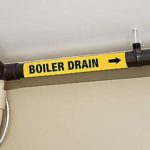 4 Inch Pipe Marker Printer Kit, 300 DPI, Includes Ink & Vinyl Label Roll