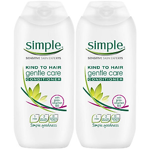 Simple Kind To Hair Gentle Care Conditioner, 6.7 Ounce / 200 Ml (Pack of 2)