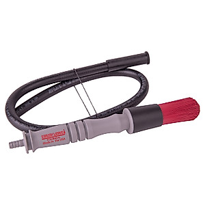 Ohio Brush Works, Flow-Through Brush, Handmade in the USA, Easy Grip, Polyester Filament (Medium Bristle)