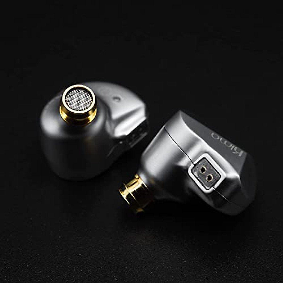 HiFiGo Dunu Kima Single 10mm Dynamic Driver in-Ear Monitors, DLC Diaphgram Dual-Chambered IEMs in-Ear Earphones (DUNU KIMA)