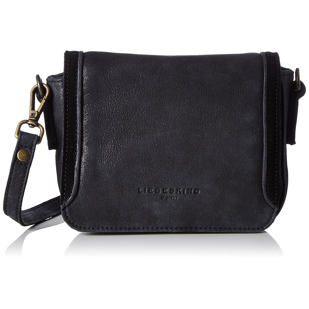 LIEBESKIND Berlin Licia Cross Body, Black, One Size