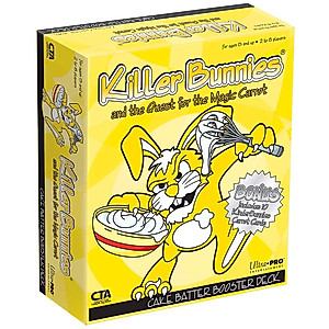Killer Bunnies and The Quest for The Magic Carrot - Cake Batter Expansion, a Fluffy and Delicious Addition to The Base Game!