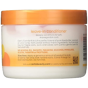 Cantu Care for Kids Nourishing Shampoo & Conditioner & Leave-in Conditioner "Set"