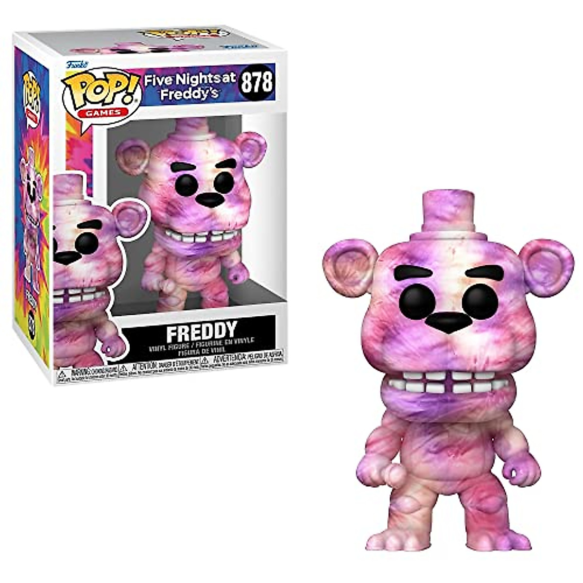 Funko Pop-Games: Five Nights at Freddy's Tie Dye Collectors Set- Bonnie, Chica, Foxy, and Freddy