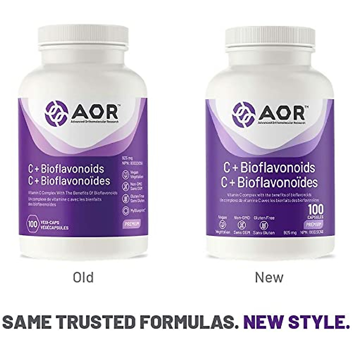 AOR C + Bioflavanoids 925mg, 100 CT
