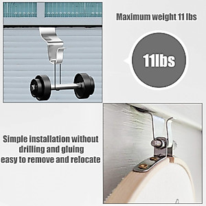 BBLYANU Hooks for Siding, Siding Hooks for Hanging Outdoor, 2024 Upgraded Vinyl Siding Stainless Steel Hooks for Heavy Duty, Outdoor No-Hole Needed Siding Clips for Hanging Things (10, S-Form)