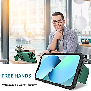 Ultra Slim Case Silicone Kickstand Case Compatible for infinix Smart 5,[3 Stand Ways] Vertical and Horizontal Stand Case,Full Body Hard Slim Protective Phone Case Phone Back Cover