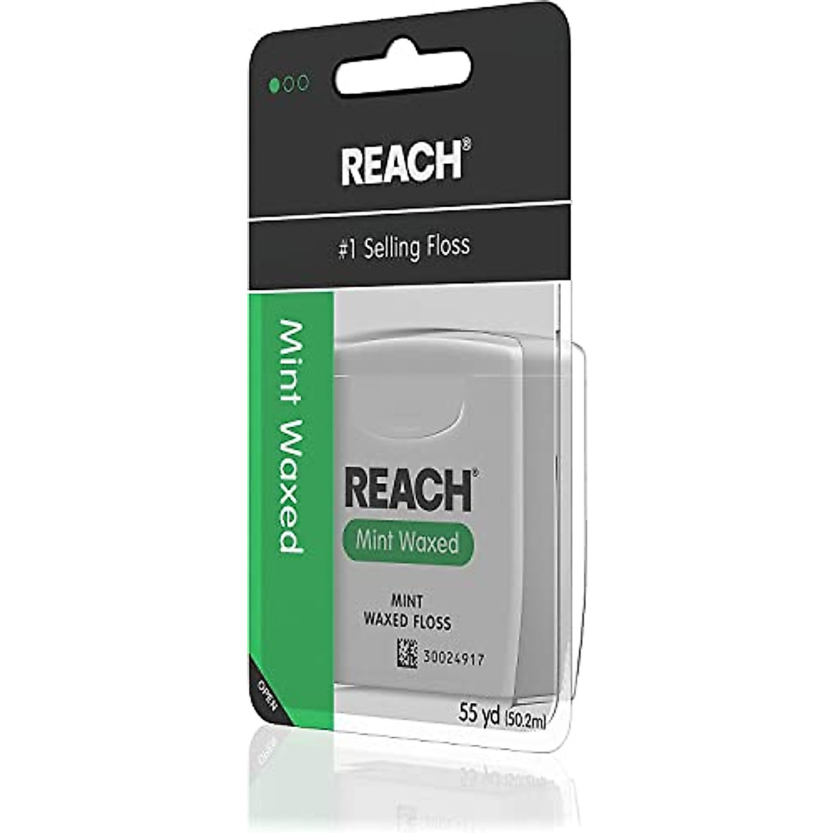 Johnson&Johnson Reach Mint Waxed Dental Floss 55 Yd (Pack of 2)