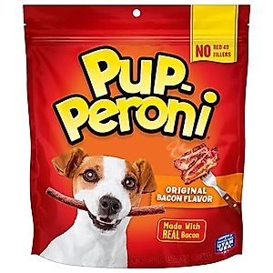 Pup-Peroni Dog Treats, Original Bacon Flavor, 22.5 Ounce, Made with Real Bacon