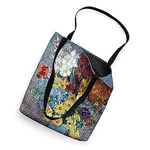 Vincent van Gogh | Flowers in a Blue Vase Tote Bag