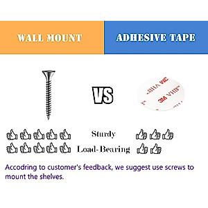 Z metnal Metal Floating Shelves with Cable Clip, Shelves for Bluetooth Speaker Router Cameras, Wall Mounted, Display Shelf, Matt Black, Aluminum, 12 inch, 2 Pack