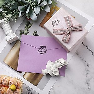 Glenmal 840 Pieces Inspirational Sticker Housekeeping Week Gifts Motivational Decal Aesthetic Words Sticker Word Sayings Decal for Teens Journaling Scrapbook(Transparent Color)