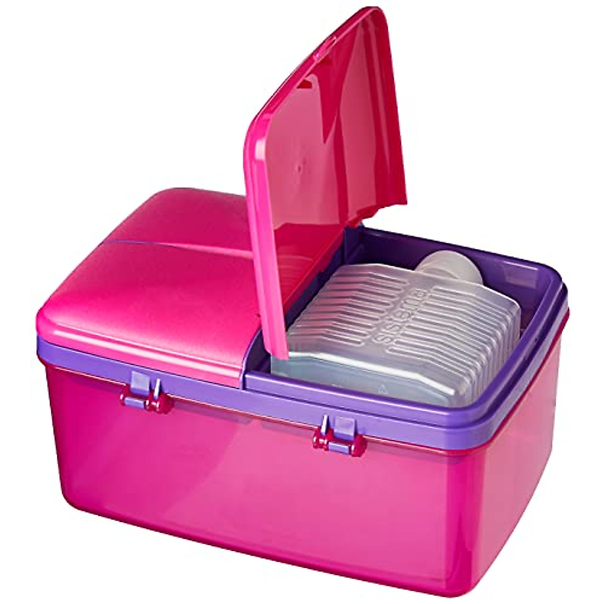 Sistema Lunch Quaddie-67.6 oz / 2 l, 2 l, Assorted Colours