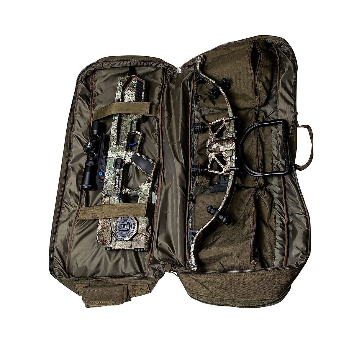 Excalibur Explore Take-Down Series Hunting Durable Versatile Spacious Nylon Zippered Padded Secure Crossbow Case with Shoulder Strap, Padded Handles, Internal Straps and Multiple Pockets