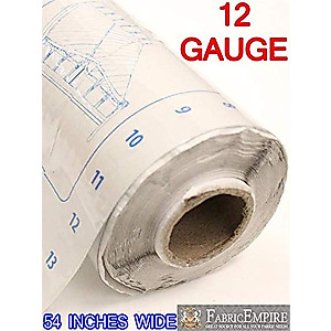 Clear Vinyl Fabric 54" Wide Sold by The Yard (12 Gauge)