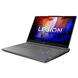 Lenovo Legion 5 15.6" WQHD 165Hz Gaming Laptop Computer, AMD Ryzen 7 7735H 8-Core, NVIDIA GeForce RTX 4060, 16GB DDR5 RAM, 512GB PCIe SSD, Backlit Keyboard, WiFi 6, Ethernet, Windows 11 Home