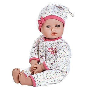 Adora Play Time Babies Collection, 13" Baby Doll with Doll Clothes and Accesories, Made with Sweet Baby Powder Scent, and GentleTouch Vinyl Body, Birthday Gift for Ages 1+ - Baby Dot
