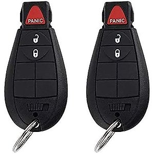Key Fob Compatible for 2008-2012 Dodge Challenger,2008-2010 Dodge Charger Keyless Entry Remote Car Key Fob Replacement for M3N5WY783X IYZ-C01C