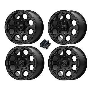 Full Set Of MSA M44 Cannon Beadlock 14x7 4/156 10MM Wheels