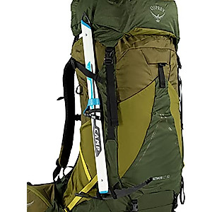 Osprey Atmos AG LT 50L Men's Backpacking Backpack, Night Shift/Scoria Blue, S/M