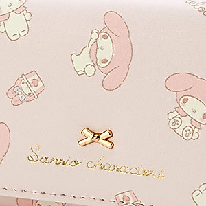 Kawaii Anime Girl's PU Leather Short Wallet Women's Cartoon Purse Coin ID Credit Card Bag Clutch Buckle Case Pink