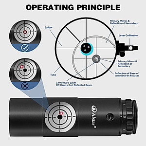 Alstar Alignment 1.25" Next Generation Laser Collimator for Newtonian Telescopes