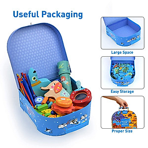 Mideer Floor Puzzle for Kids 4-8, 100 Piece World Map Jigsaw Puzzle with Continents, Geography Educational Toys for Boys and Girls, Globe Atlas Puzzle Maps Preschool Learning Game for Kids Ages 4-6