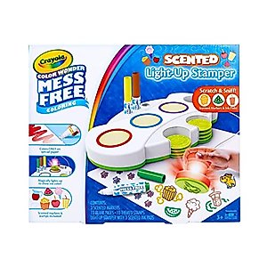 Crayola Color Wonder Light Up Stamper with Scented Inks, Gift for Kids, Ages 3, 4, 5, 6