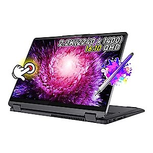 Lenovo Flex 5 14" 2-in-1 16:10 Touchscreen QHD 2.2K(2240 x 1400) Laptop, 8-Core AMD Ryzen7 5700U, Wi-Fi 6, Backlit KB, USB Type-C, Windows 11, w/Stylus (16GB RAM | 1TB PCIe SSD)
