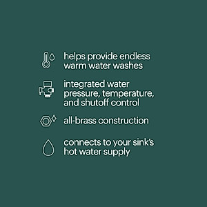 Brondell Hot/Cold Bidet Mixing Valve Upgrade Kit