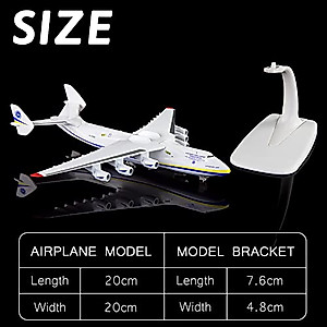 Busyflies 1:400 Scale AN225 Airplane Models Alloy Diecast Airplane Model