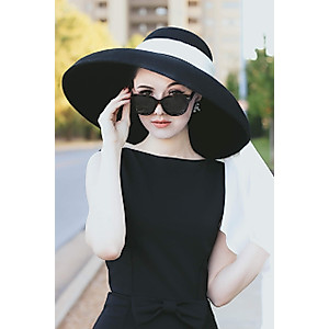 Utopiat Audrey Style Sunglasses for Women | Tortoiseshell | Retro Cat-Eye Sunglasses for Women | UV-400 Protection | Stress-Free Wearing | Anti-Allergy | Inspired By Breakfast at Tiffany's