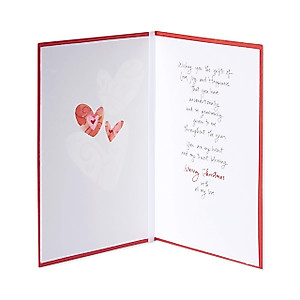 American Greetings Christmas Card for Wife (My Truest Blessing)