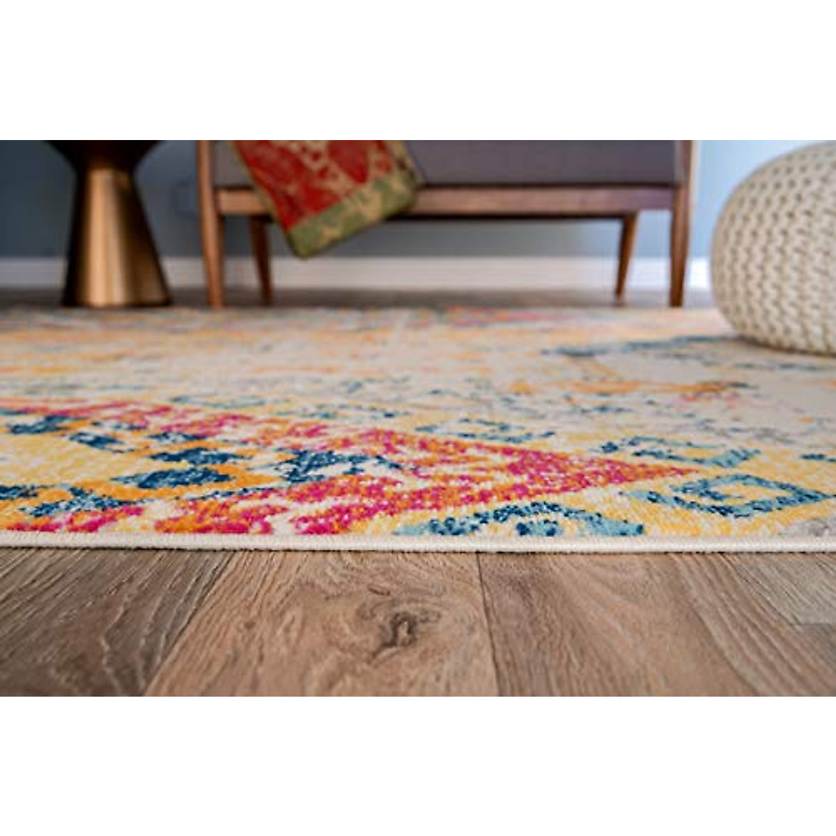 Rugshop Sky Collection Bohemian Area Rug 5' x 7' Multi
