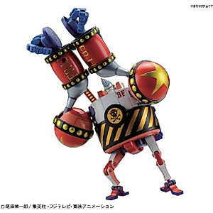 BANDAI SPIRITS Best Mecha Collection One Piece Shogun Frankie Color Coded Plastic Model